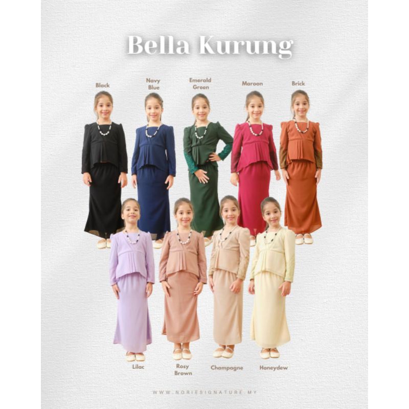 BELLA KURUNG (KANAK-KANAK) SEDONDON IBU DAN ANAK BY NORIESIGNATURE ...