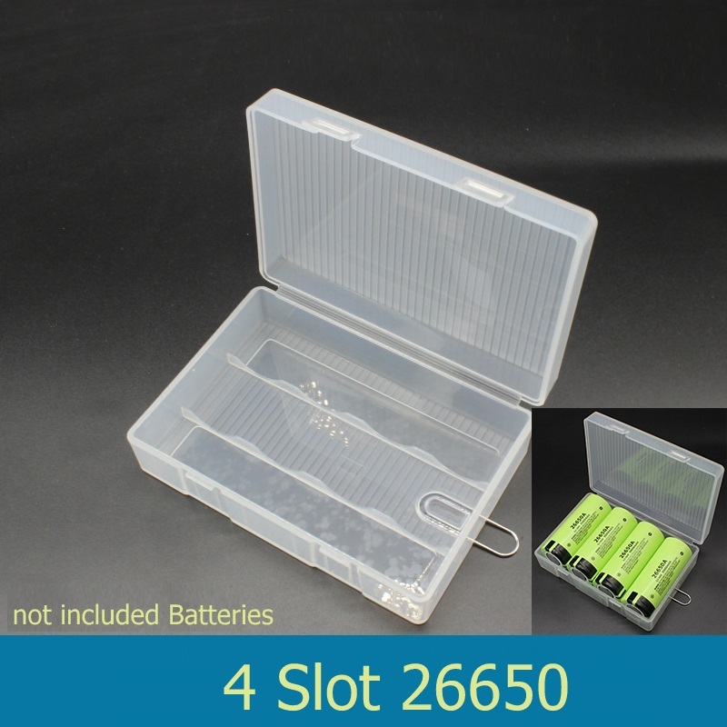 AA AAA 18650 26650 21700 Battery Case Batteries Hard Casing Box ...