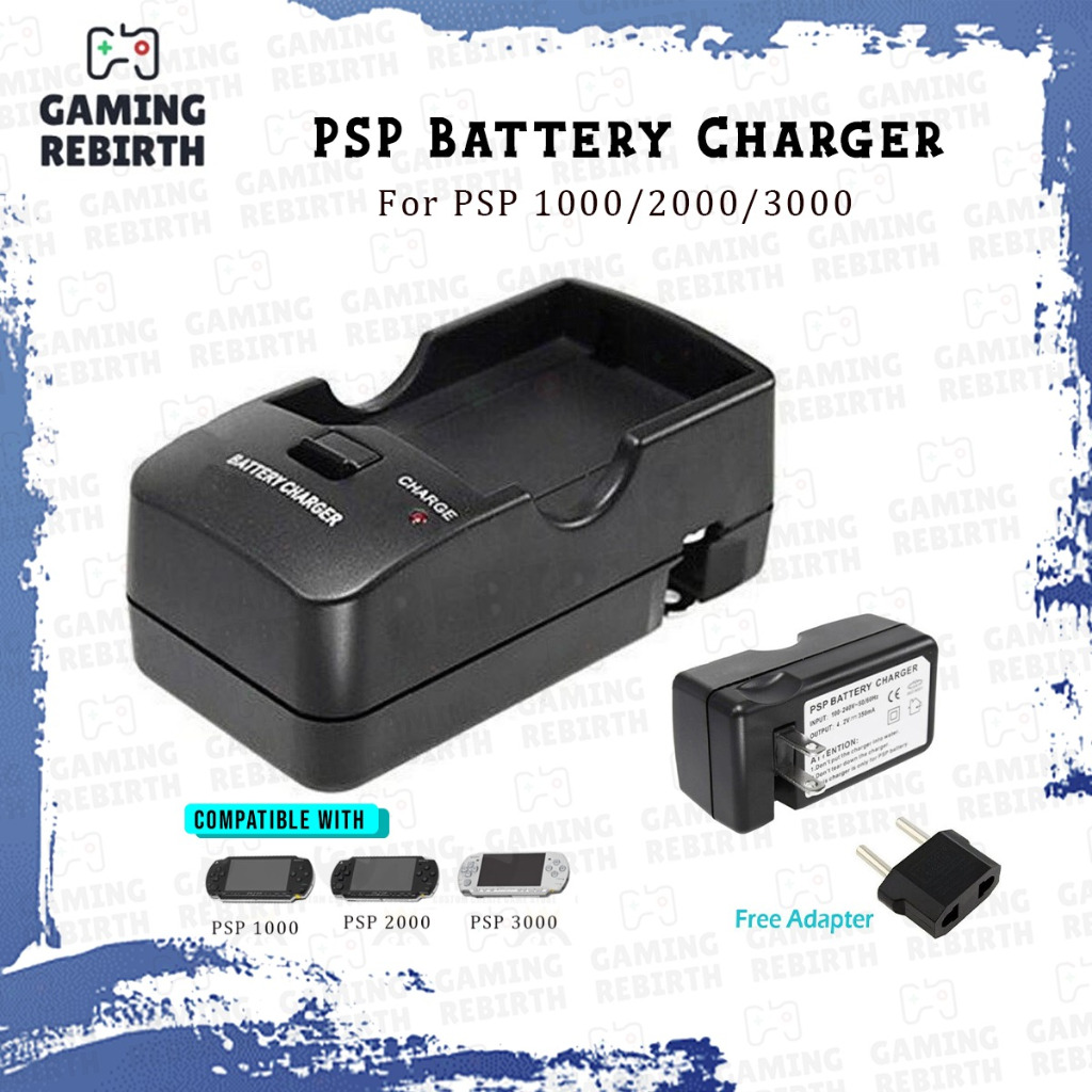 PSP Battery Charger 1000/2000/3000 | Shopee Malaysia