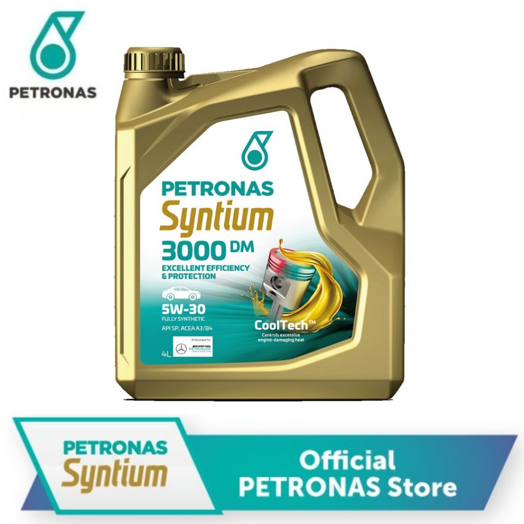 PETRONAS SYNTIUM (4L) 3000 DM 5W-30 - Fully Synthetic | Shopee Malaysia