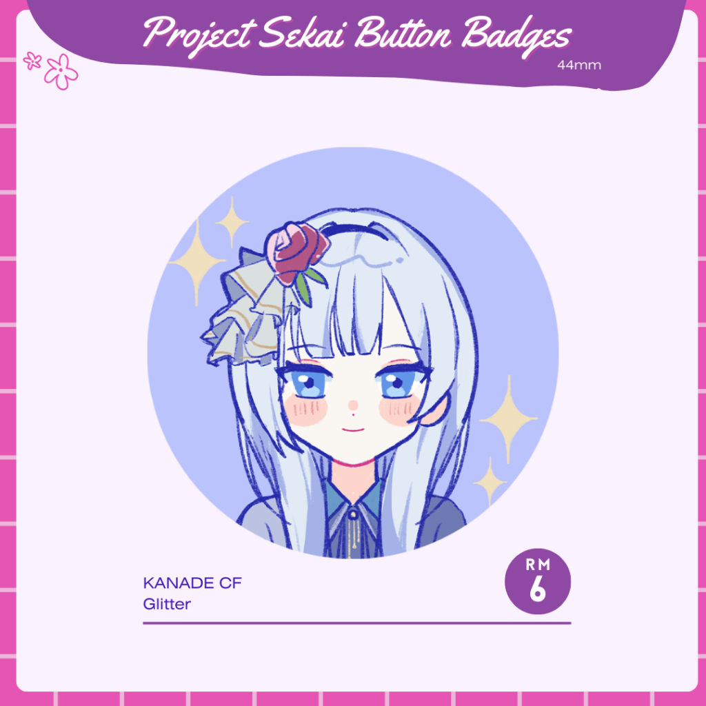 BUTTON BADGES 】Project Sekai Colorful Stage | Shopee Malaysia