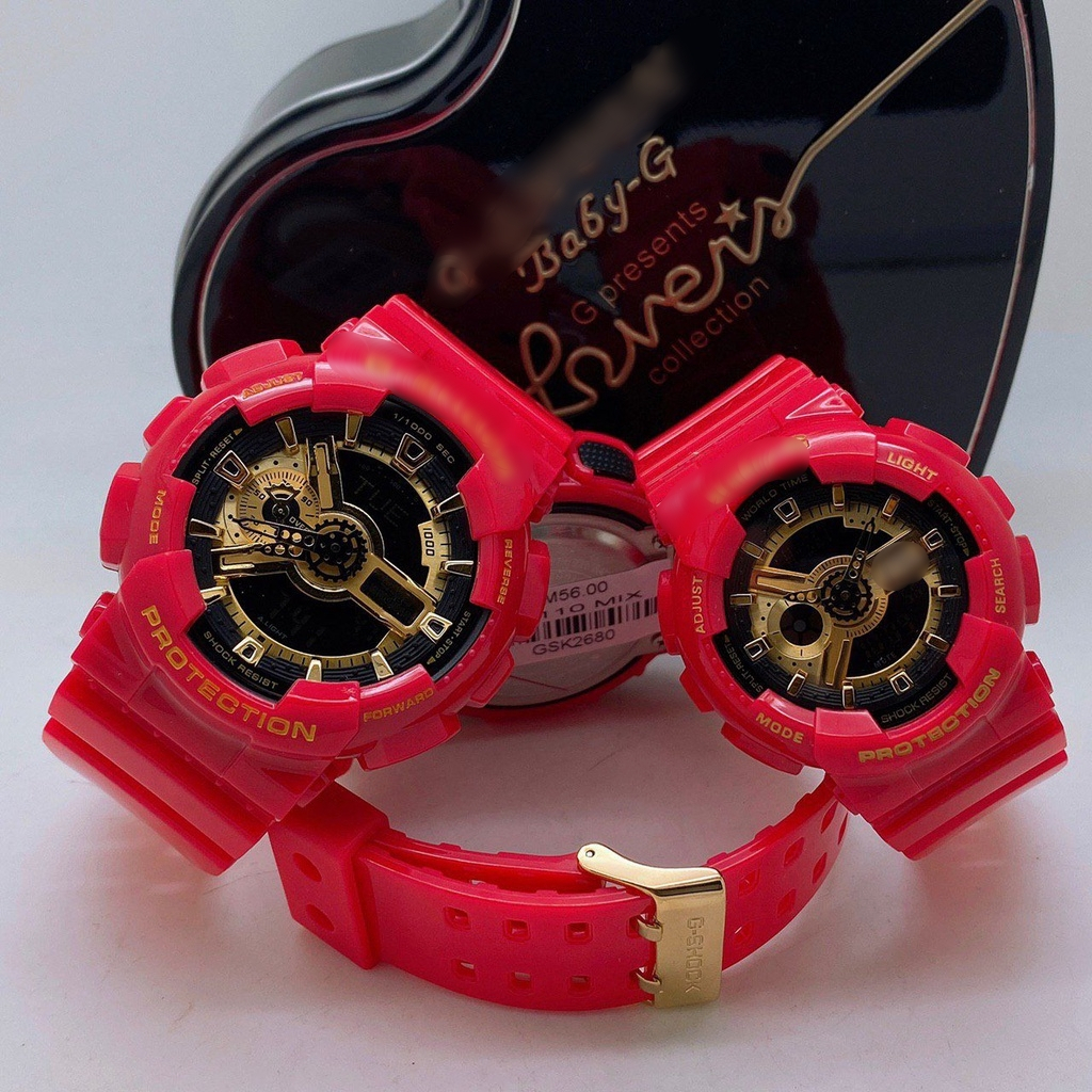 JAM COUPLE G SHOCK COUPLE MUD MASTER BABY G (JAM COUPLE LELAKI ...