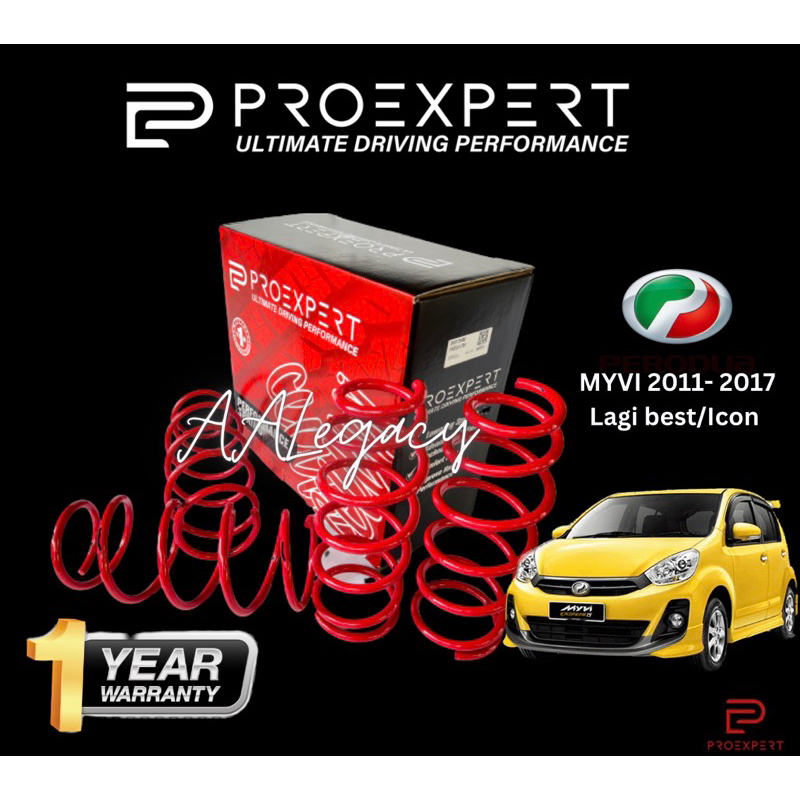 PROEXPERT SPORT SPRING FOR MYVI 2ND GEN LAGII BEST/EXTREME/ICON ...