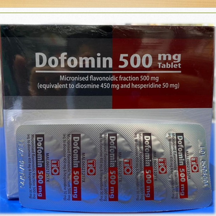 Dofomin 500mg 10's Diosmine 450mg & Hesperidine 50mg | Shopee Malaysia