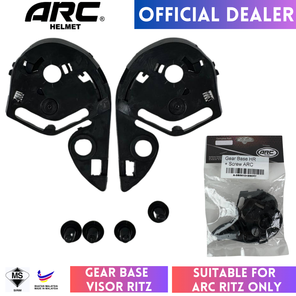 Gear Base Visor ARC Ritz 💯 ORIGINAL Rachet Arc | Shopee Malaysia