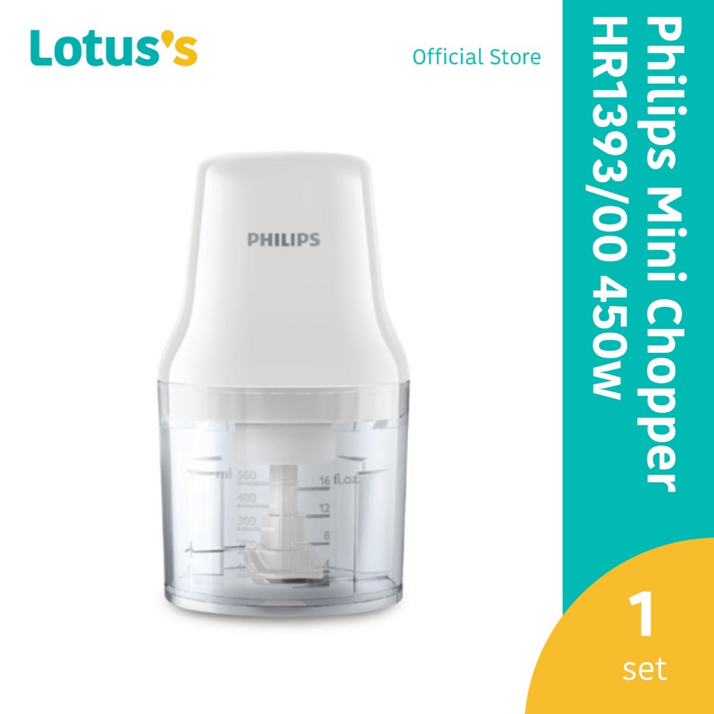 Philips Mini Chopper HR1393/00 450w | Shopee Malaysia