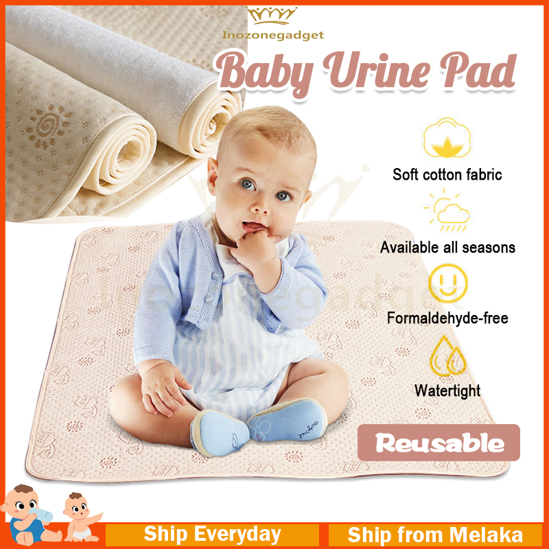 Baby Diapers Bed Pad Mat with Soft Waterproof Absorb Urine & Mattress ...