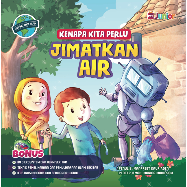 Buku Siri Sayangi Alam : Kenapa Kita Perlu Jimatkan Air | Shopee Malaysia