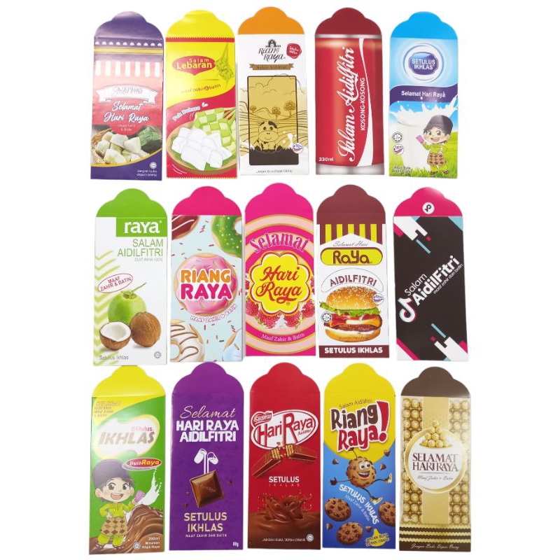 Sampul Duit Raya/ Sampul raya Exclusive/Design Makanan/ Design Food ...