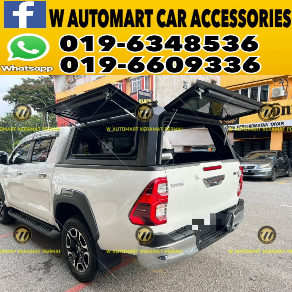 toyota hilux *bull* metal canopy | Shopee Malaysia