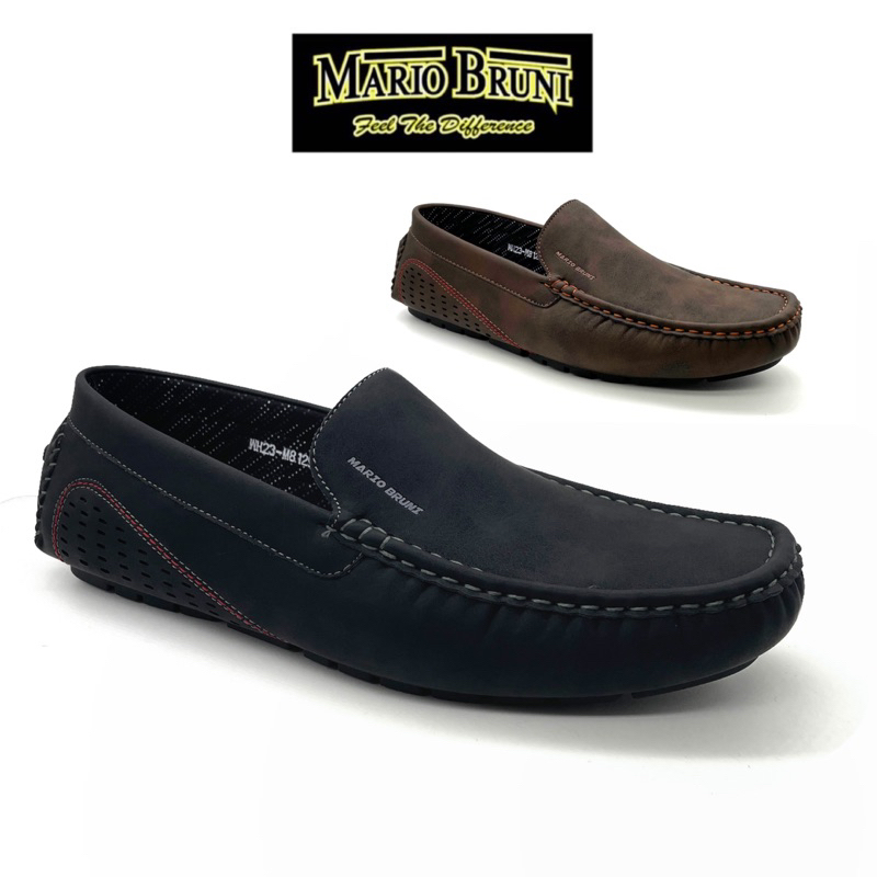 MARIO BRUNI Original Men Causal Loafer Shoes Slip On Shoes Moccasins ...
