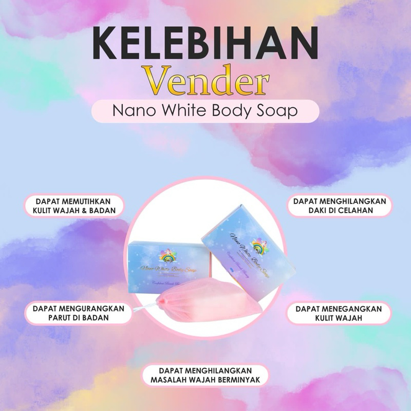 VENDER SOAP ORIGINAL HQ 100g [Ready Stock]🔥 | Shopee Malaysia