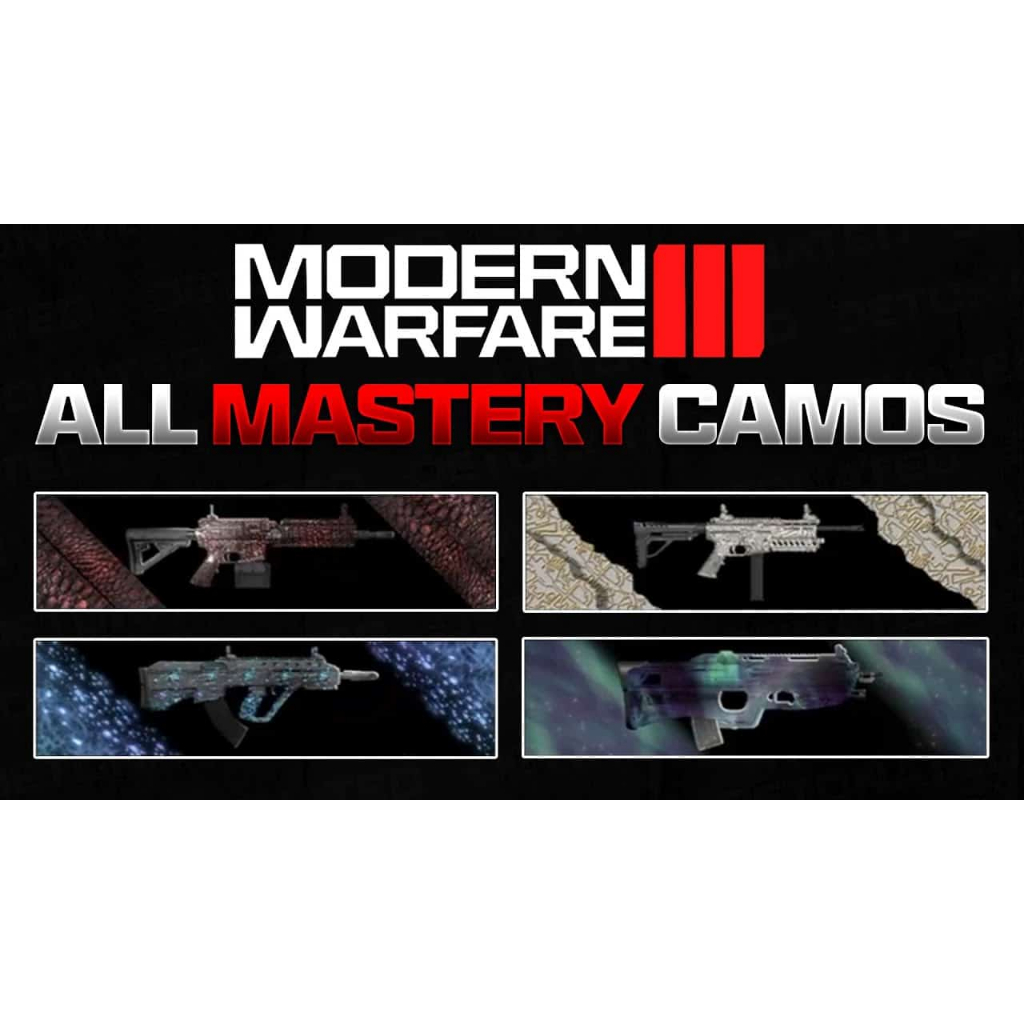 Call of Duty: Modern Warfare III - Weapon Mastery Custom Loadouts ...