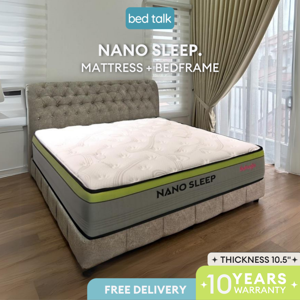 🎁 Hot Sales 🎁 Nano Sleep Mattress | 10.5 Inches Tilam 床垫 | Bonell ...