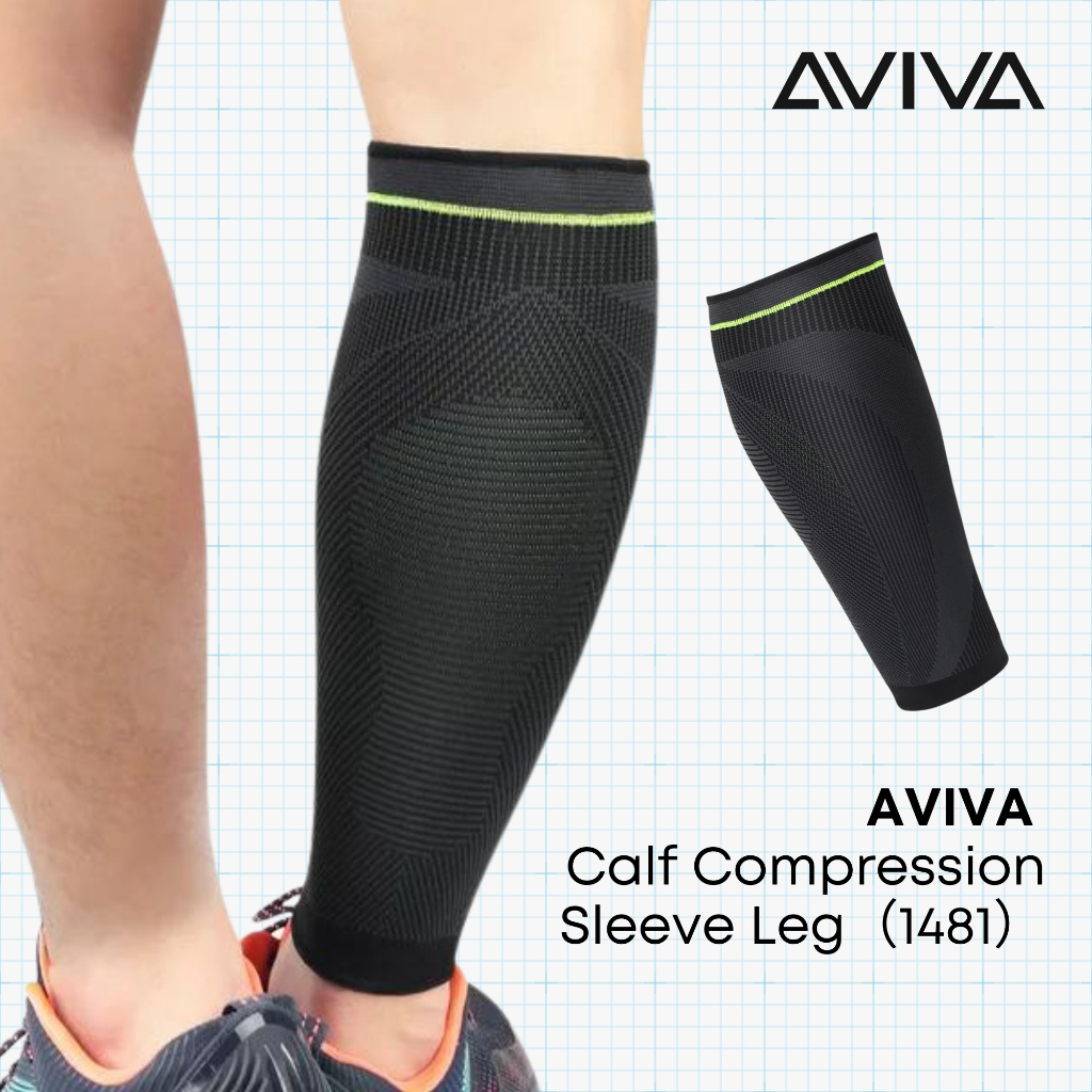AVIVA Calf Compression Sleeve Leg (1481) | Shopee Malaysia