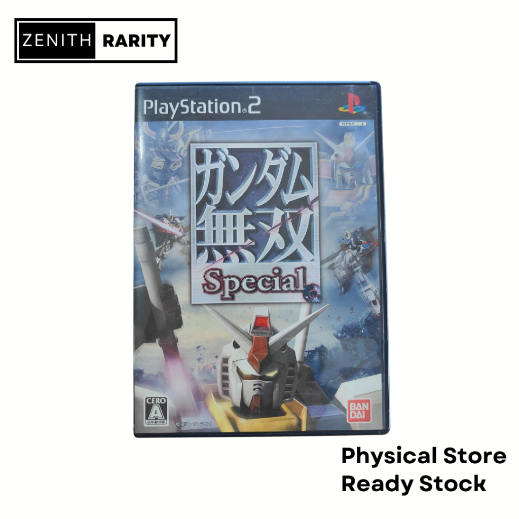 Zenith Rarity Sony Playstation 2 PS2 game Gundam Musou Special | Shopee ...