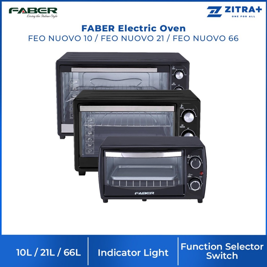 FABER 10L/ 21L/ 66L Electric Oven FEO NUOVO 10/ FEO NUOVO 21 / FEO NUOVO 66 | Various Function ...