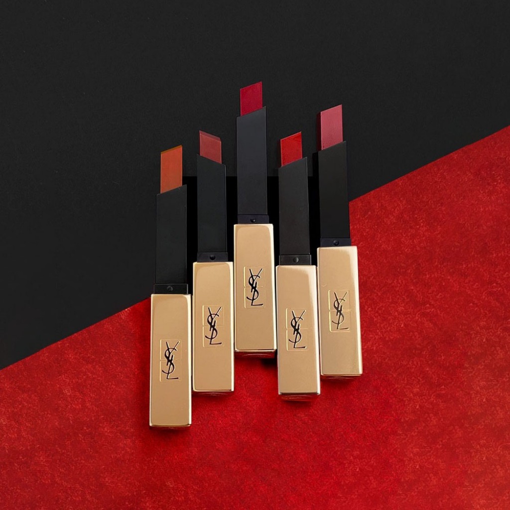 YSL matte lipstick Yves Saint Laurent rouge pur couture the slim matte ...