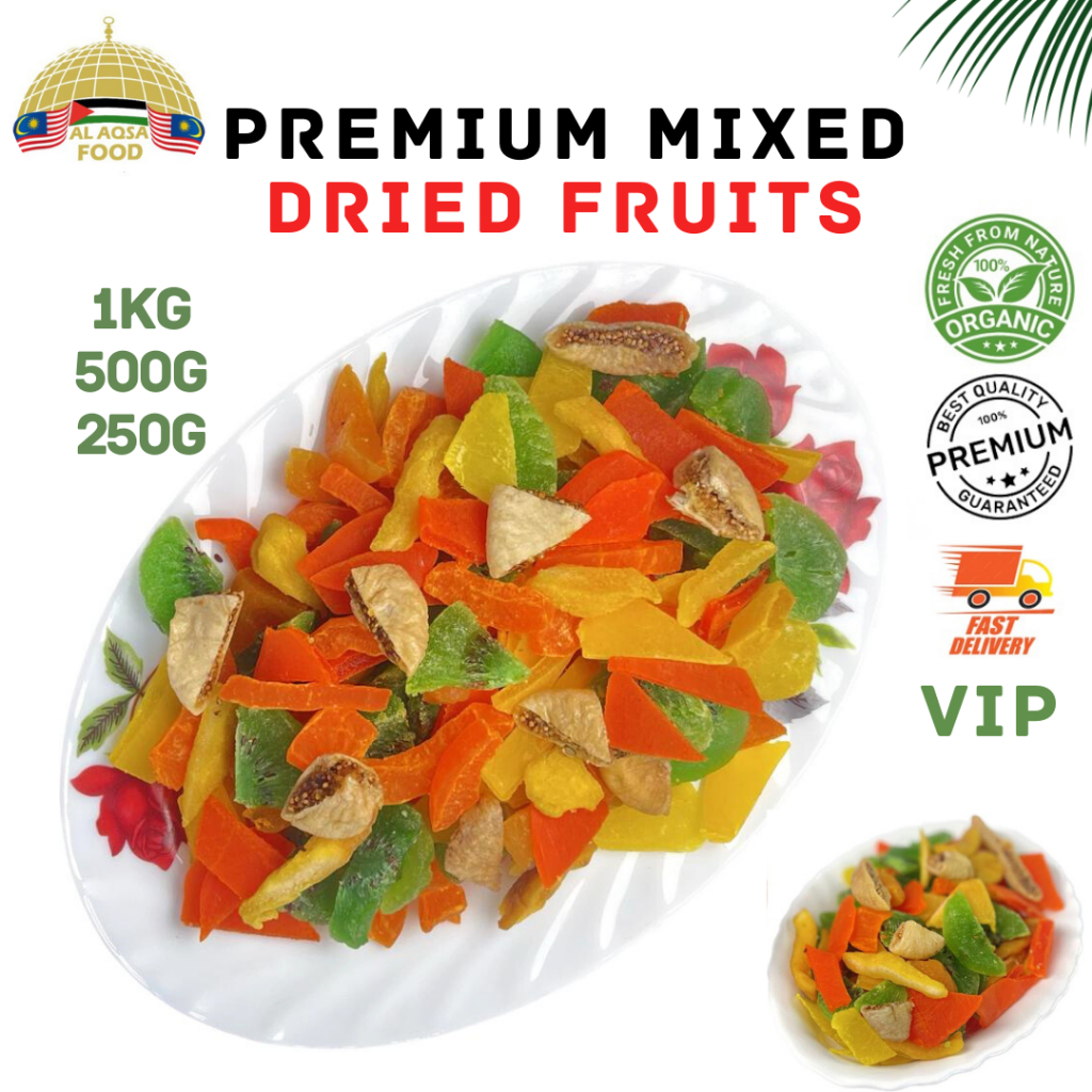 Buah Campuran Kering | Dried Mix Fruit | 7 in 1 | Dry Fruit | Fresh ...