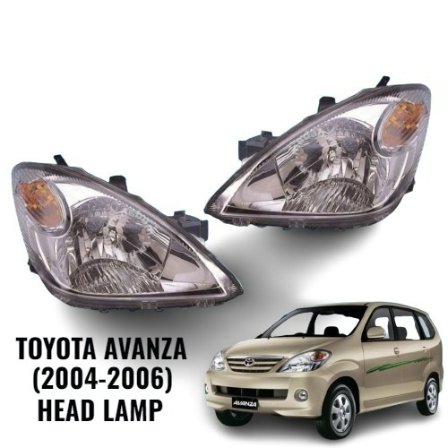 Toyota Avanza 2004 Year First Old Model Front Head Light Lamp Lampu ...