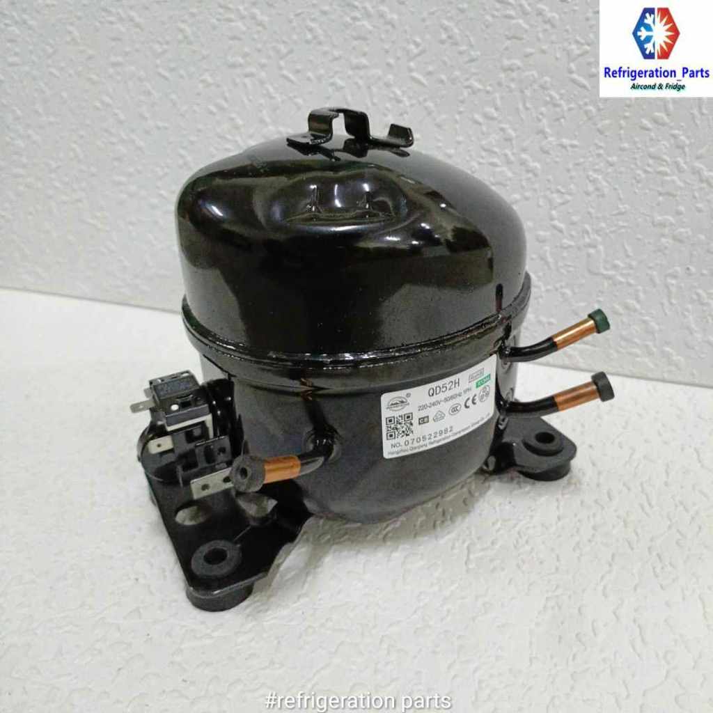 CZ r134a r600a peti sejuk ac kompressor motor + relay + overload 雪柜压缩机 compressor motor of ...