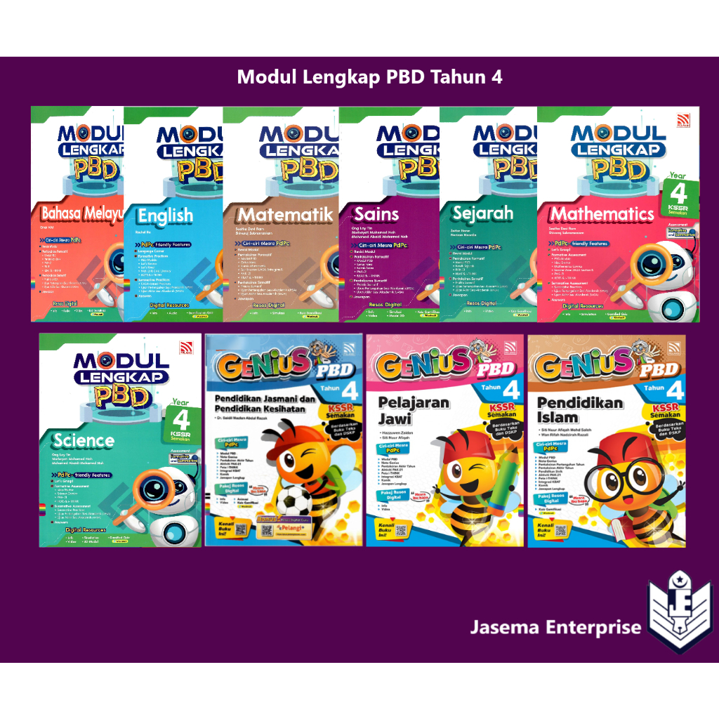 Modul Lengkap PBD Tahun 4 BM | English | Matematik | Sains | Sejarah ...