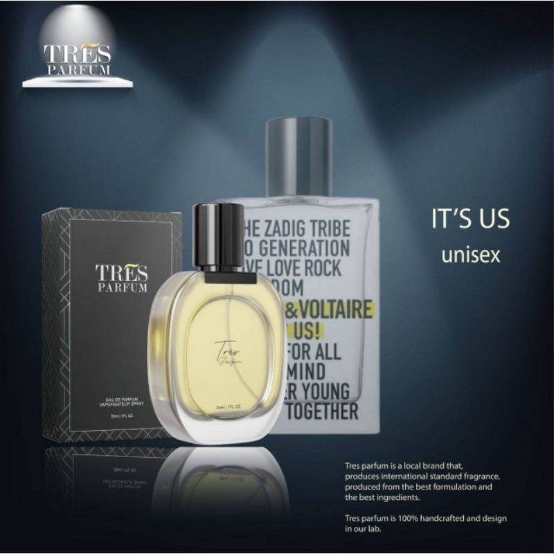 TRES PARFUM (designer perfume) | Shopee Malaysia