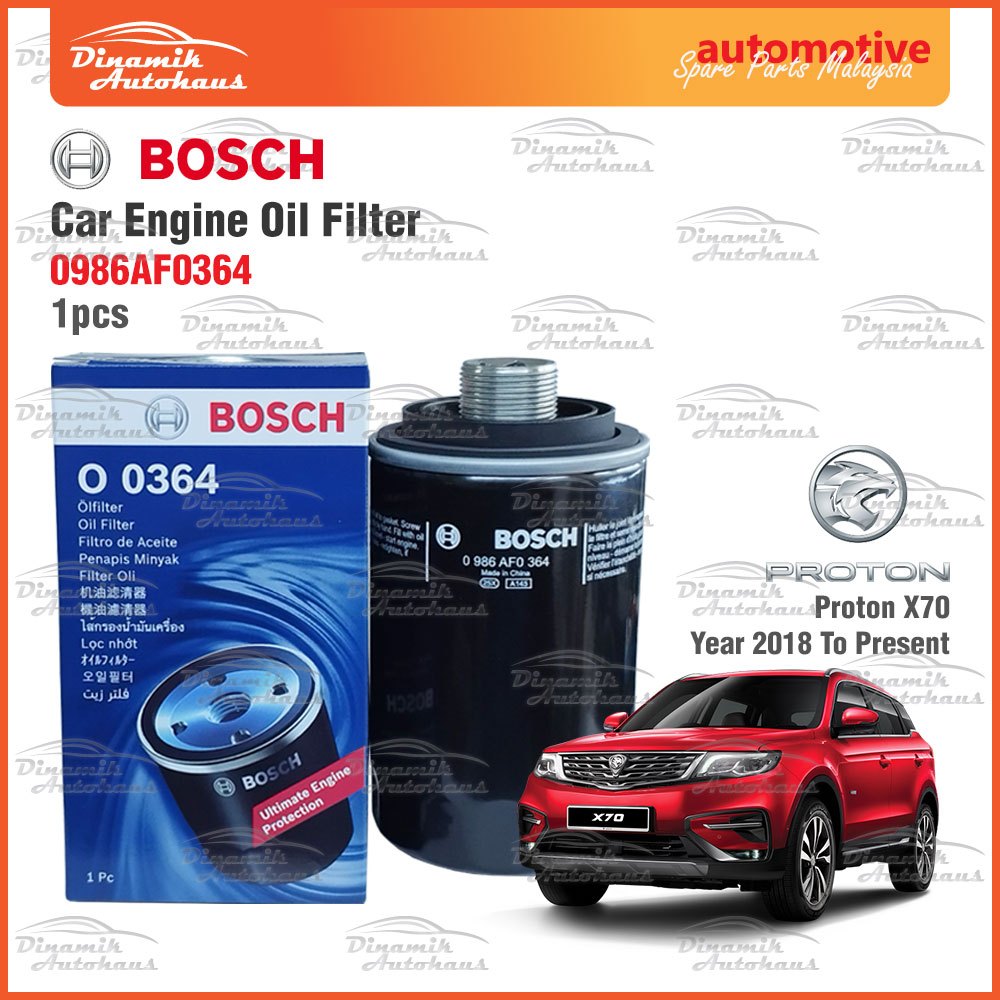 Proton X70 Year 2018 To Present Car Engine Oil Filter Penapis Minyak ...