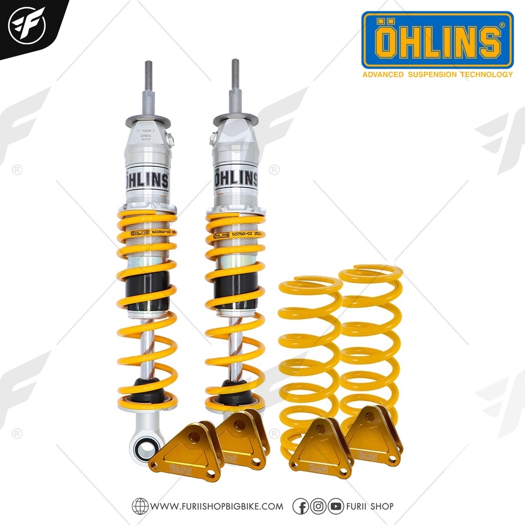 Custom rear shock OHLINS PI 903 For Vespa GTS150GTS300 2019-2021 ...