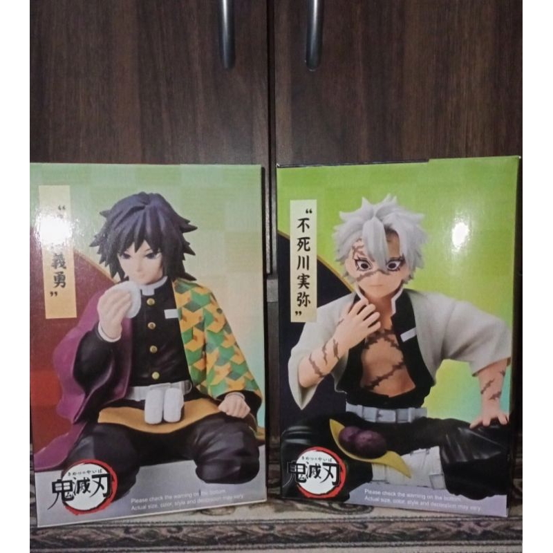 Bootleg Demon Slayer noodles stopper Giyuu & Sanemi | Shopee Malaysia