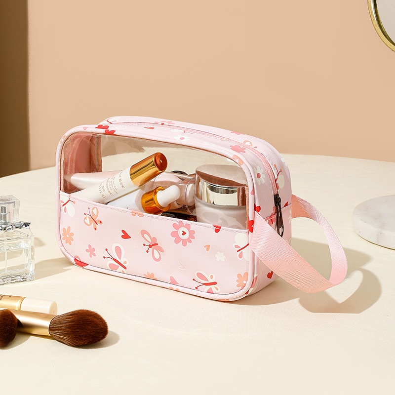 Modern Cosmetic Bag Wash Bag Beg Makeup PU Travel Cosmetic Bag Bag ...