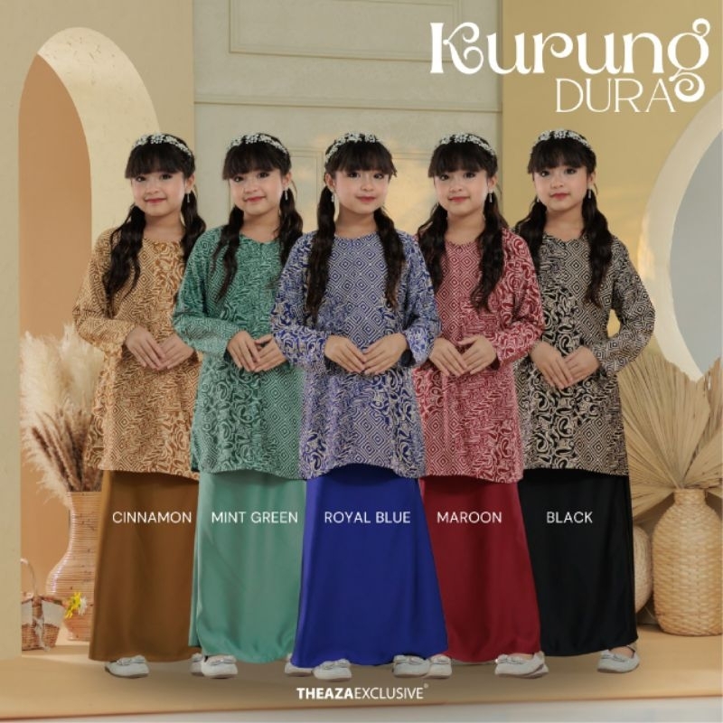 Baju Raya 2024 - Kurung Dura Baju Baju Toyobo Satin Batik By Theaza ...