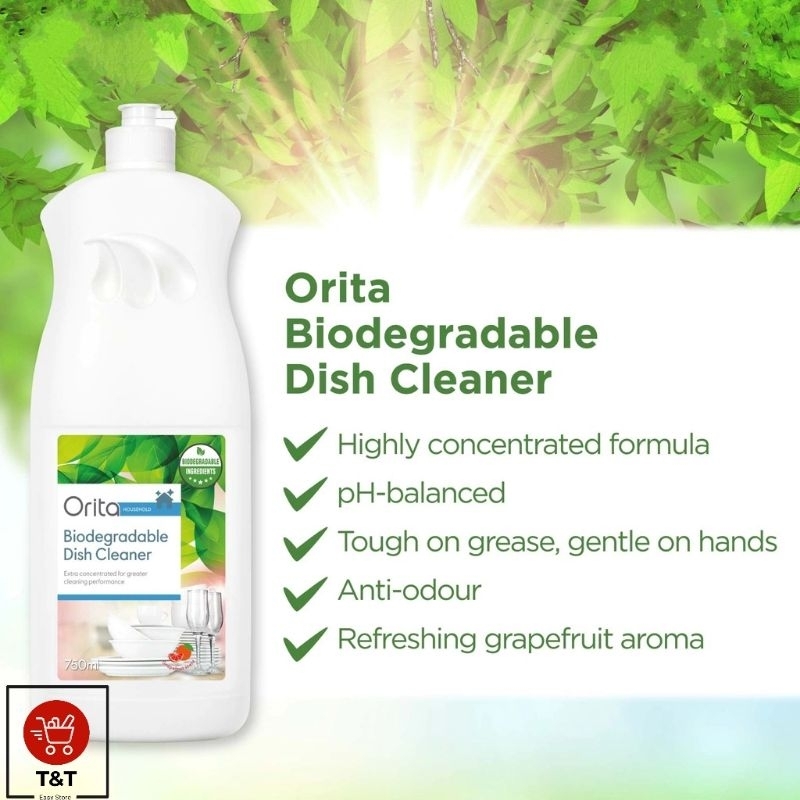 Orita Biodegradable Dish Cleaner 750ml | Shopee Malaysia