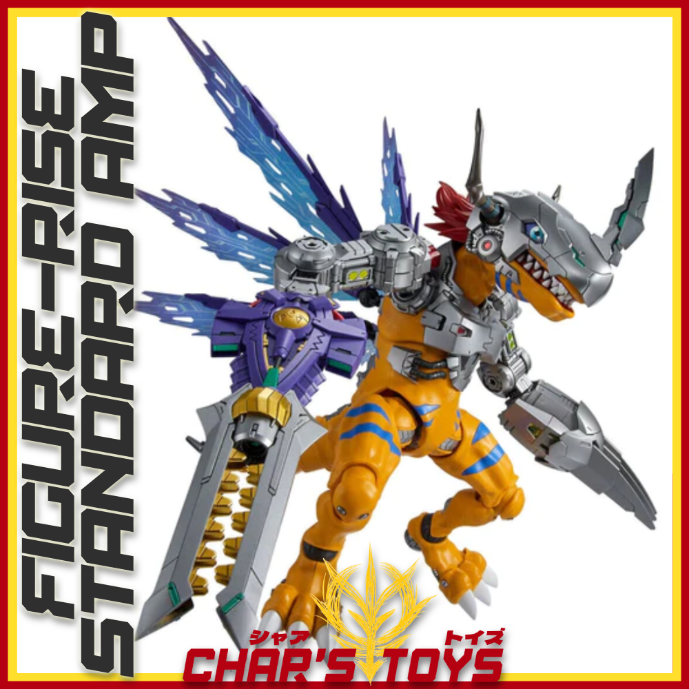 DIGIMON FIGURE-RISE STANDARD AMPLIFIED METALGREYMON (VACCINE) DIGIMON (65718) BANDAI MODEL KIT ...