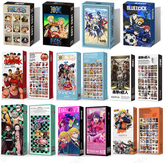 30/420pcs Anime Lomo Card One Piece Demon Slayer Slam Dunk Photocard ...