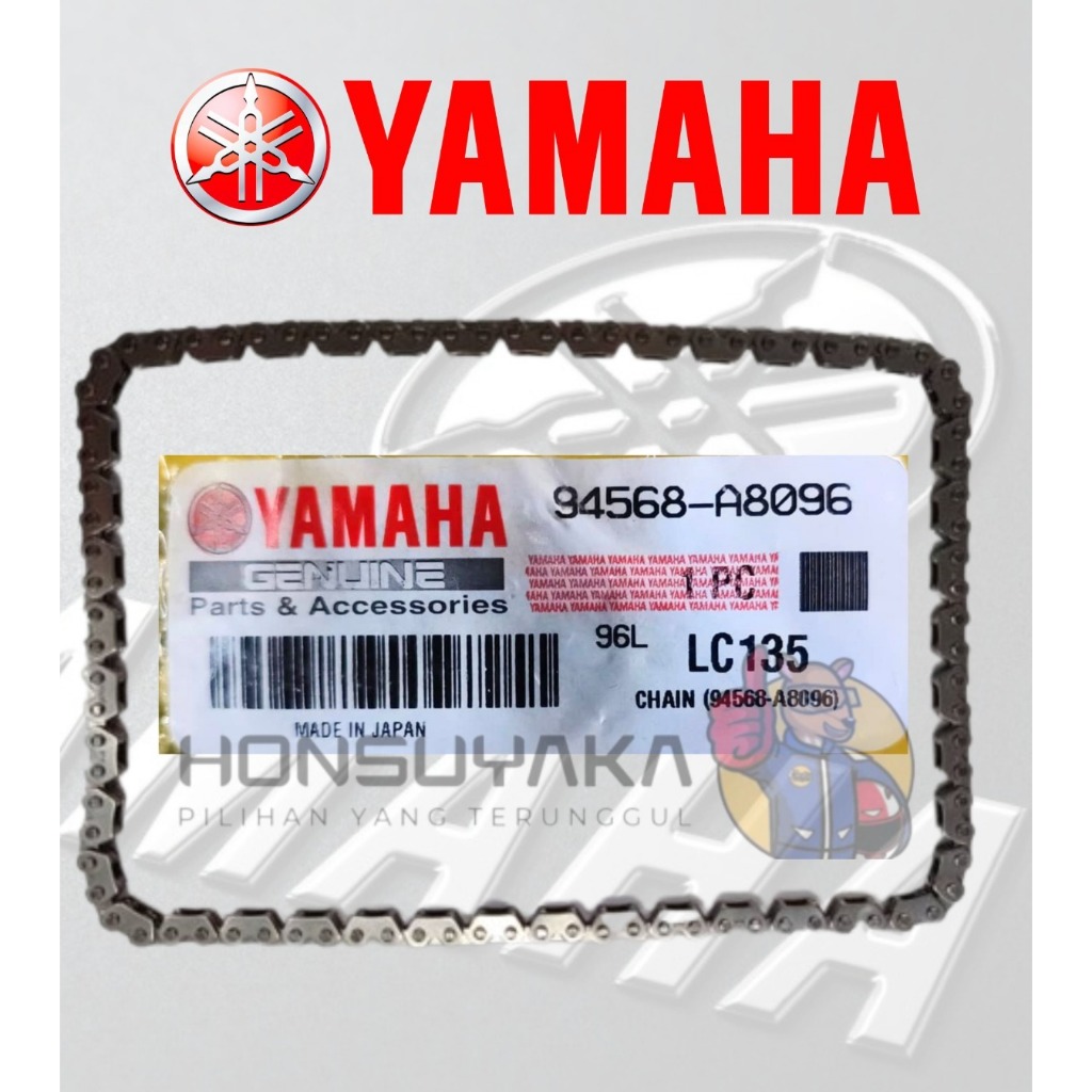 ORIGINAL YAMAHA TIMING CHAIN FOR LC135 (94568-A8096) | Shopee Malaysia