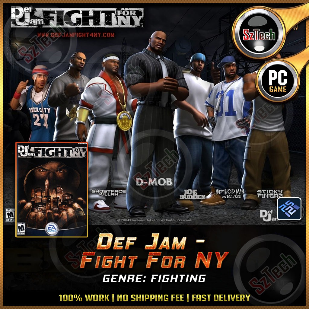 Def Jam - Fight for NY [ PC/Laptop GAME] 🔥Offline Games🔥Fighting🔥Def ...