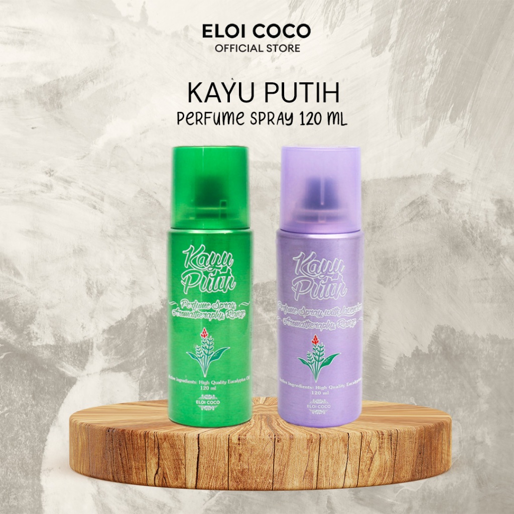 Eloi Coco Kayu Putih Perfume Spray Bottle (120ml) | 2 Scents ...