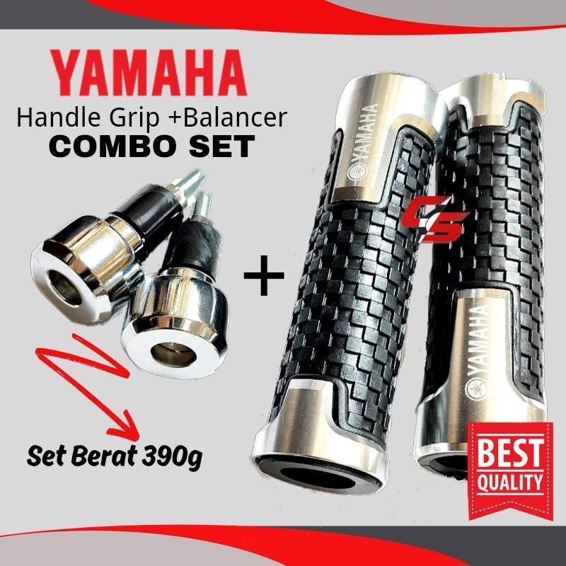 Yamaha Handle Grip Universal + Handle Balancer Heavy Duty Y16 Y15 LC135 ...