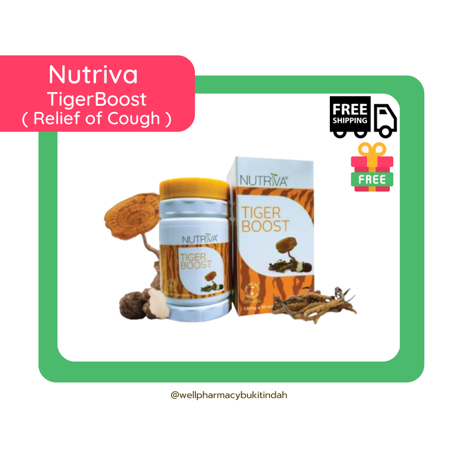 Nutriva Tiger Milk Mushroom TigerBoost + Cordyceps Traditionally Used ...
