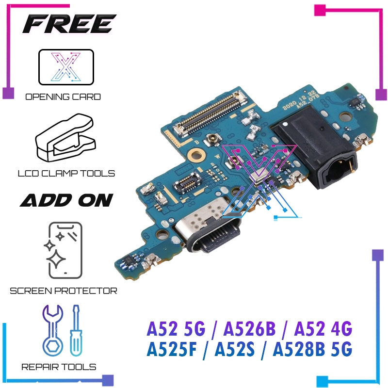 For Samsung A52S 5G / A52 4G / A528B / A52 5G / A526B Charging Plug ...
