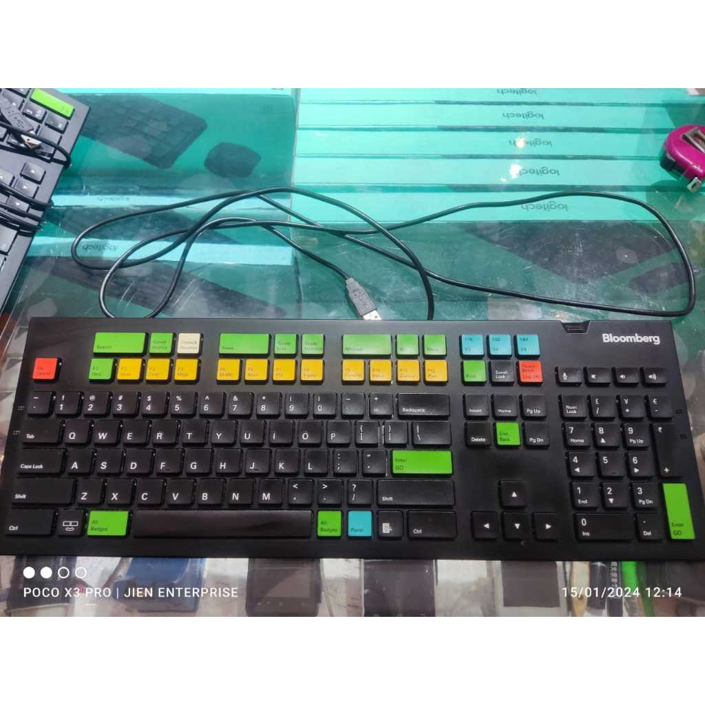 Bloomberg Keyboard STB100 Financial Trading For Traders & Stock Market ...