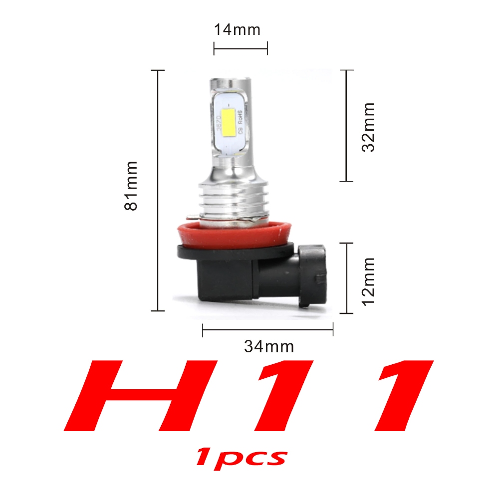 Ktm Led Headlight Bulb 6000k White H4 High Low Beams Efficient Cooling ...