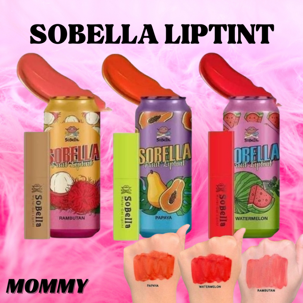 ⭐Sobella Lip Glow Merdeka/Sobella Tasty Raya( Mommy Size )/SOBELLA ...