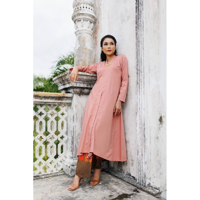 KEBAYA MUSALMAH ( CLASSIC LONG KEBAYA) | Shopee Malaysia