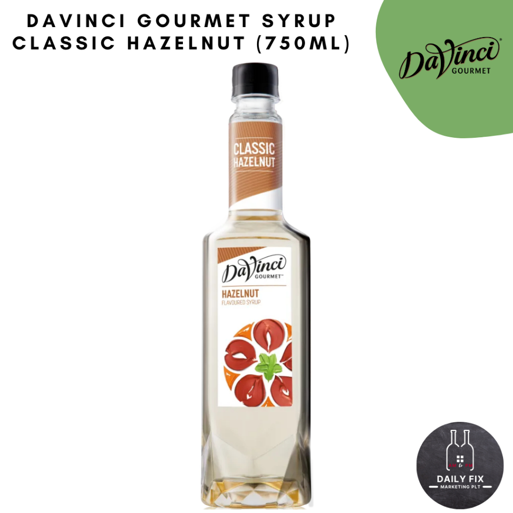 DaVinci Gourmet Syrup Classic Hazelnut (750ml) | Shopee Malaysia