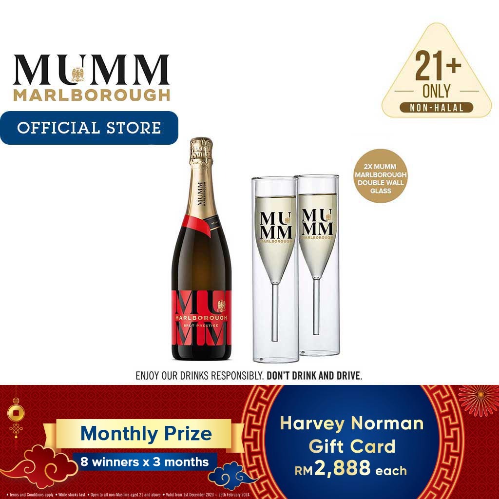 MUMM Marlborough Brut Prestige New Zealand Sparkling Wine (750ml ...
