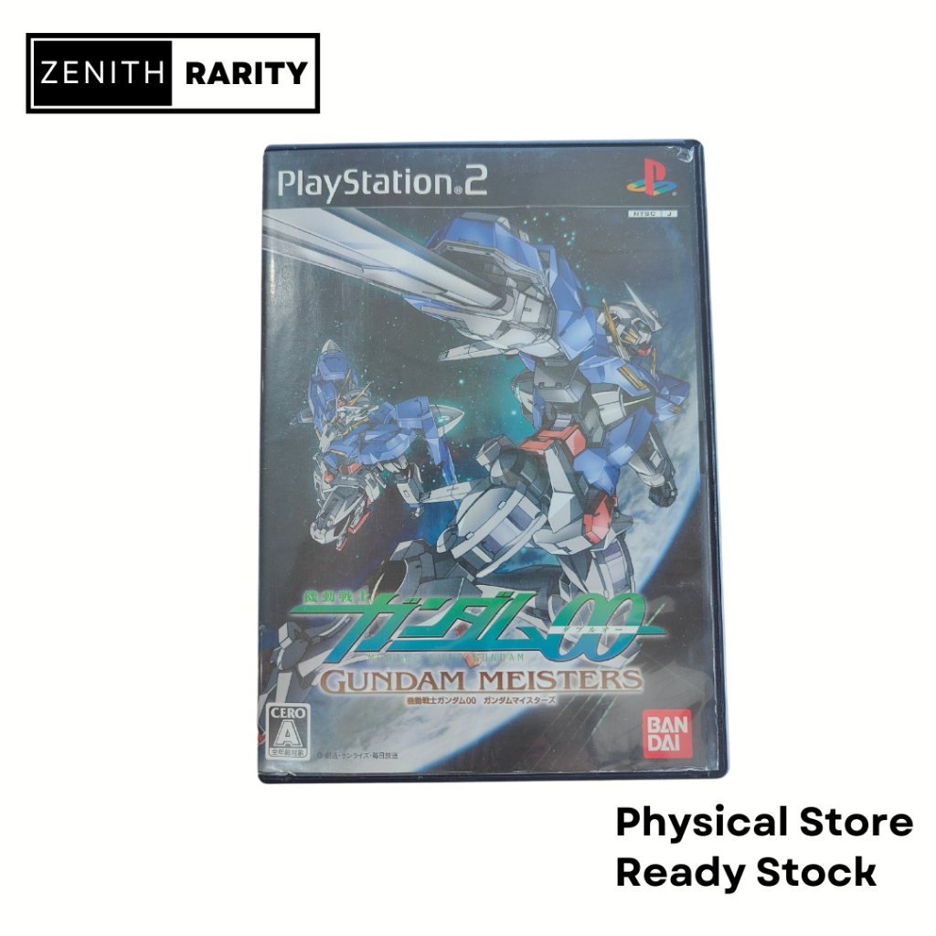 Zenith Rarity Sony Playstation 2 PS2 game Mobile Suit Gundam 00: Gundam ...