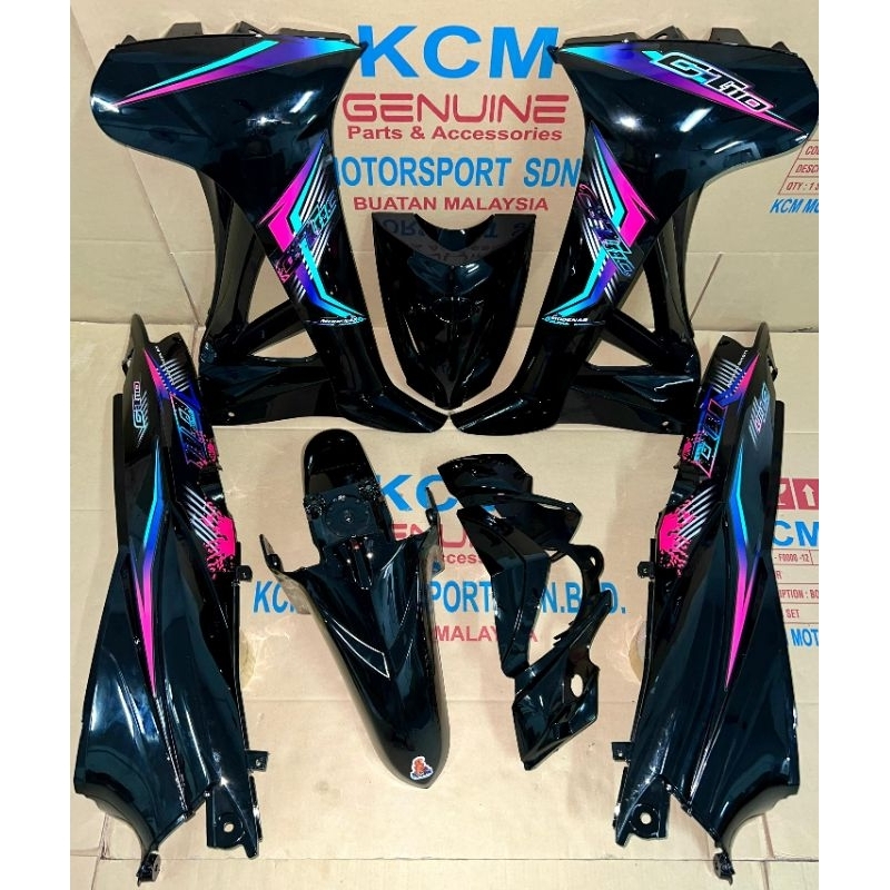 COVERSET HLD MODENAS CT100/CT110 API EDITION (Siap Tampal) | Shopee ...