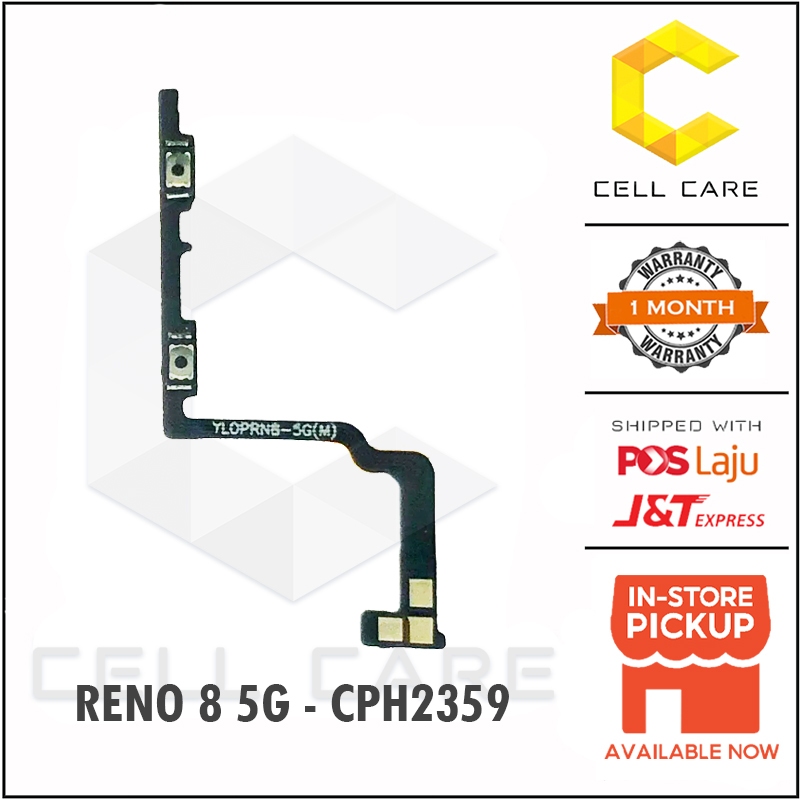 Ribbon Volume Ribbon Flex Cable Compatible For RENO 8 5G CPH2359 / 8T ...
